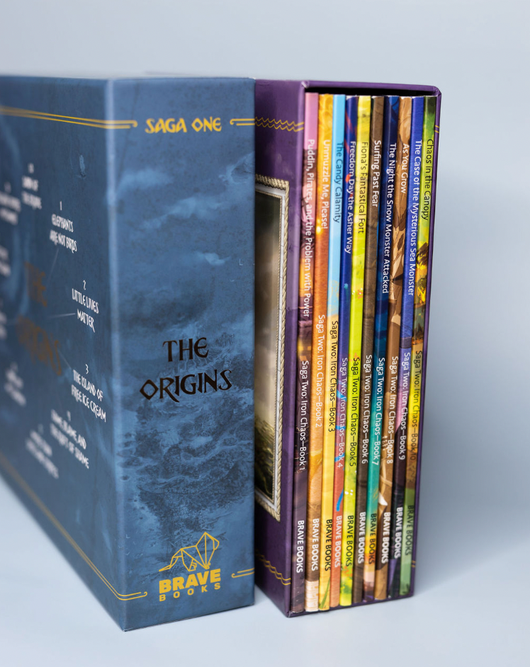 Saga One & Two Box Set Bundle – BRAVE Books ESA Marketplace